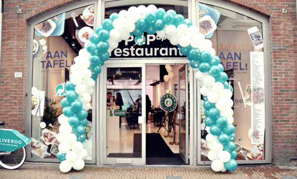 Deliveroo opent pop-up restaurant - horecatrends.com