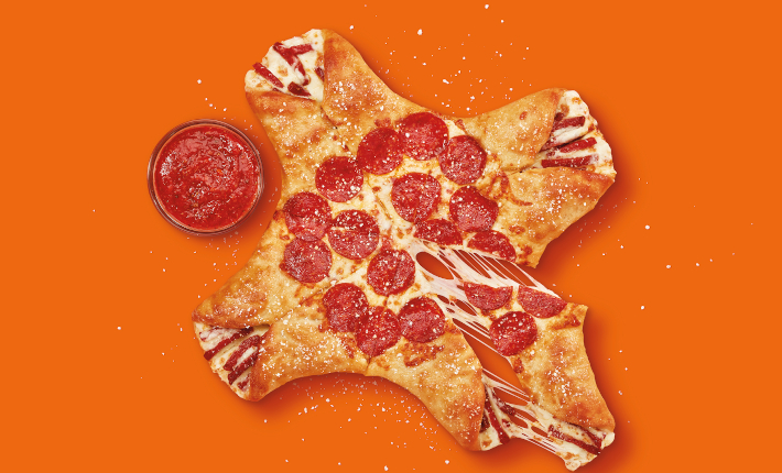 Little Caesars® unveils their new Crazy Calzony™ | Combining Calzone ...